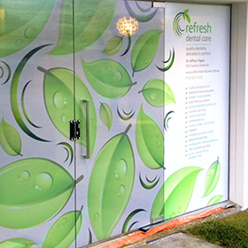 One Way Window Film, One Way Window Graphics - Easy Signs