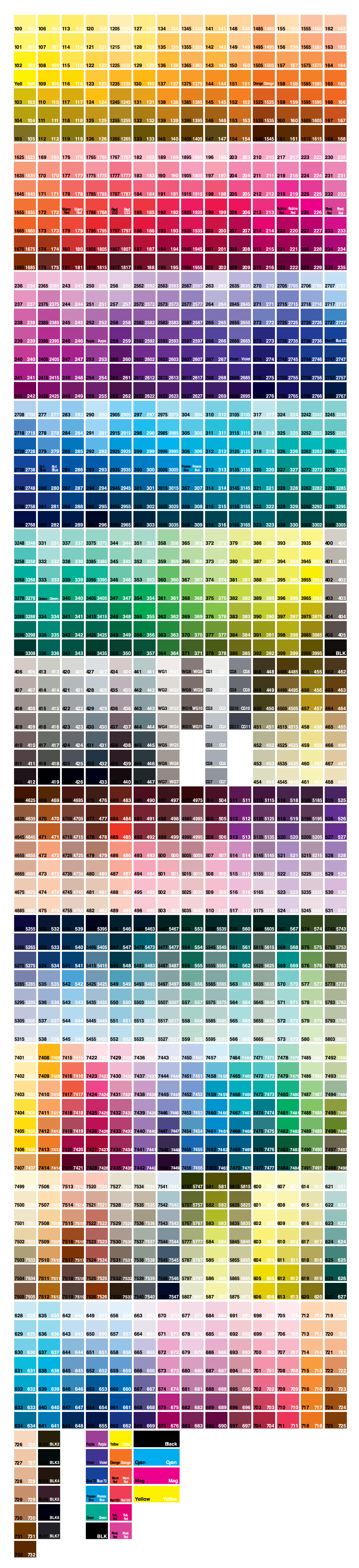 Pantone Coated Color Swatches Color Chart Palette 280 - vrogue.co Pantone Coated Color Swatches Color Chart Palette 280 - vrogue.co