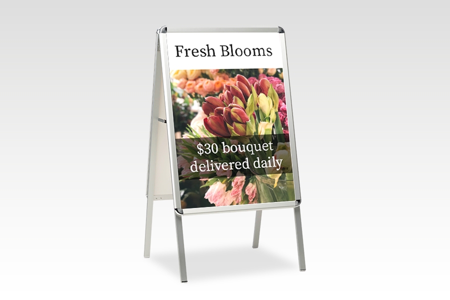 Snap-A-Frame, Changeable Snap A-Frame - Easy Signs