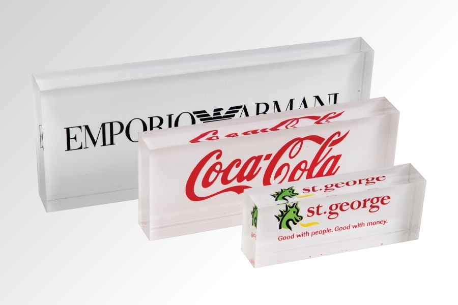 Acrylic Logo Blocks - Easy Signs