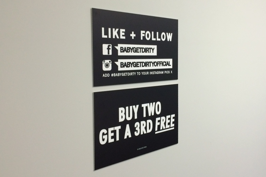 PVC & Foam Signs, Displays - Easy Signs