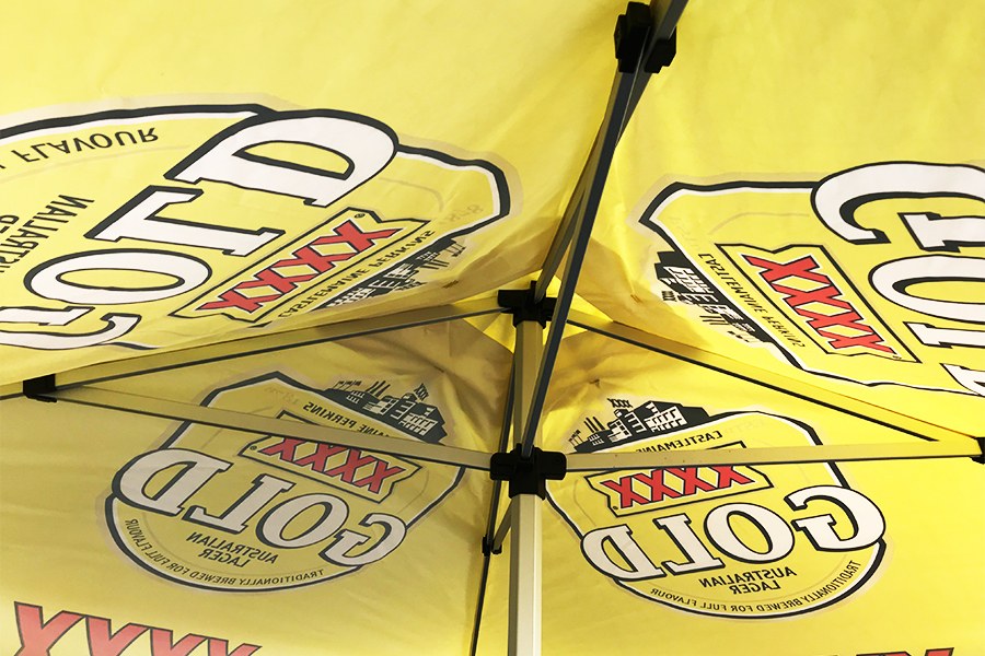 Printed Market Umbrella - Easy Signs